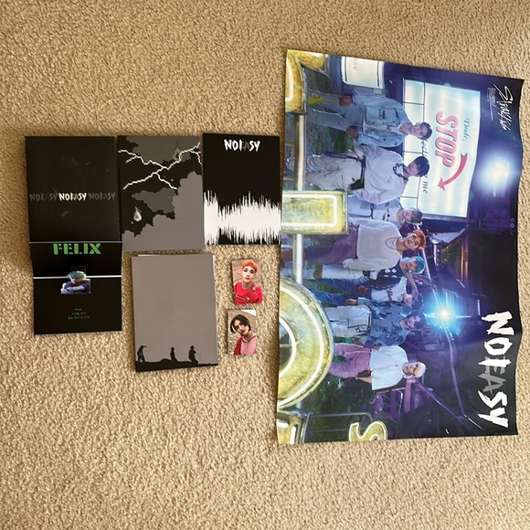 Other | Stray Kids No Easy Kpop Album Korean Songs Photo Cards Poster ...